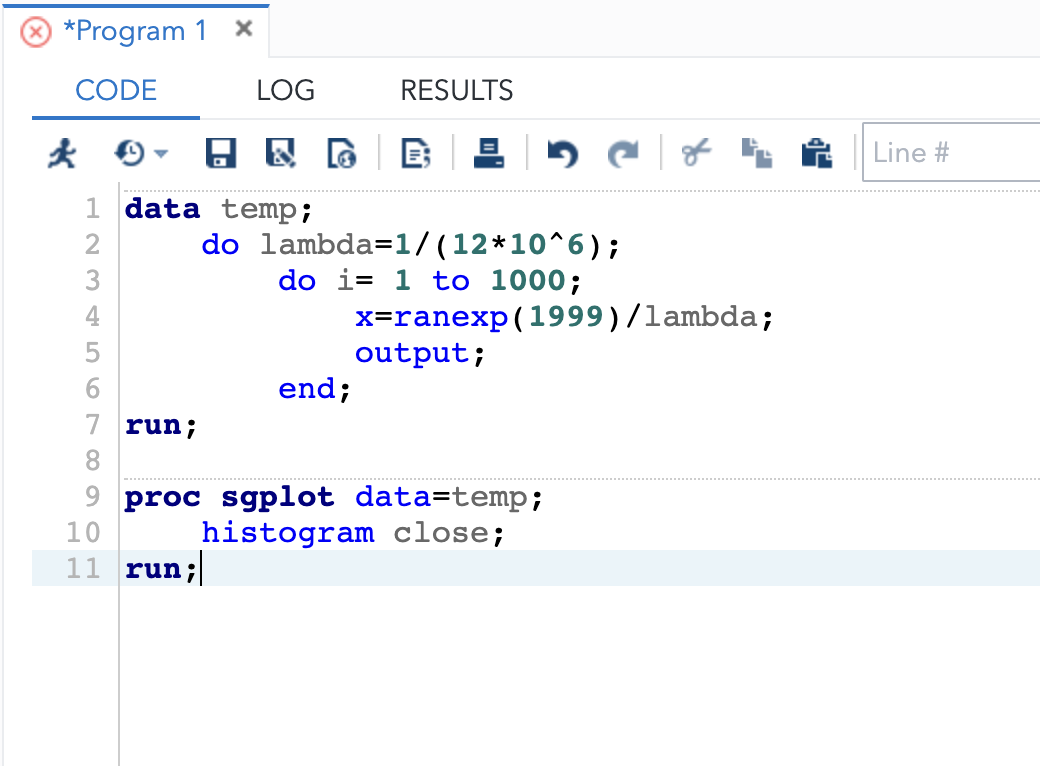 i try to obtain a histogram for a random data, and i think my coding i ...