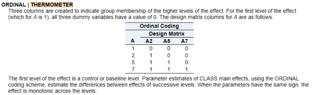 Solved Ordinal Predictor In Sas Vdmml Regression Task Sas Support Communities
