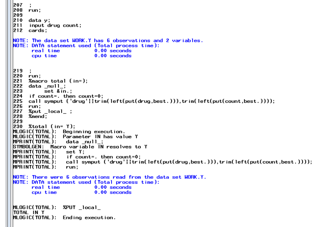 Solved: How to dynamically change "%put list " in Macro depending on the datas... - SAS Support ...