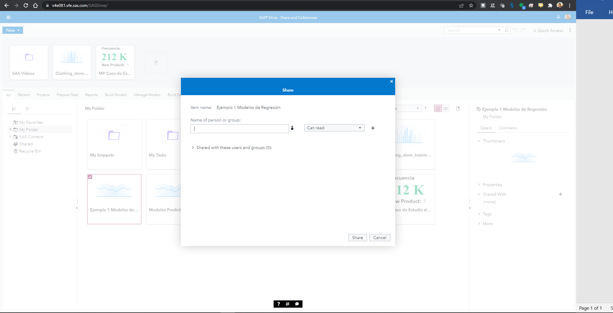 Solved: How to share a Model Studio Project in SAS Viya for Learners ...