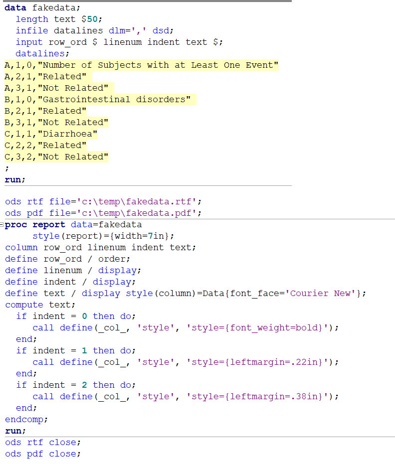 Compute block indent / left margin only working for the first line ...
