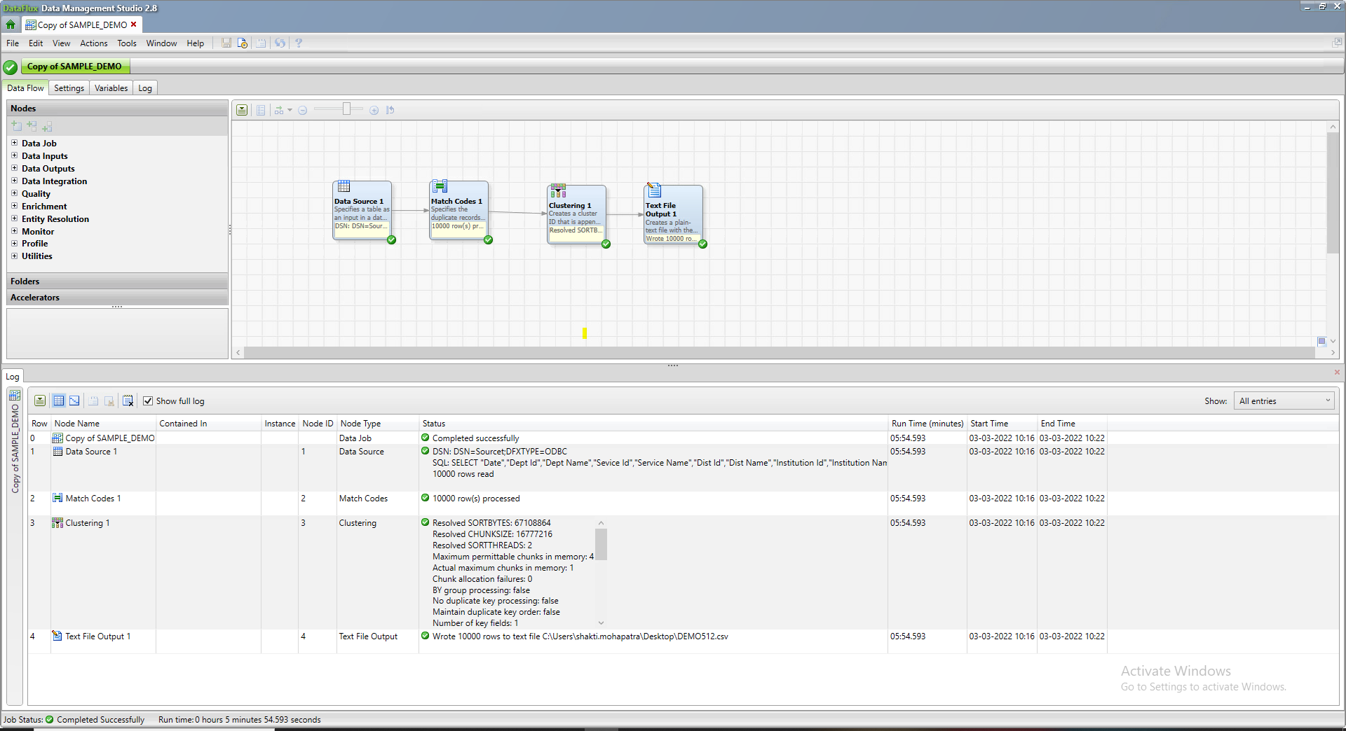 Solved: Oracle Datatype Error in Dataflux - SAS Support Communities