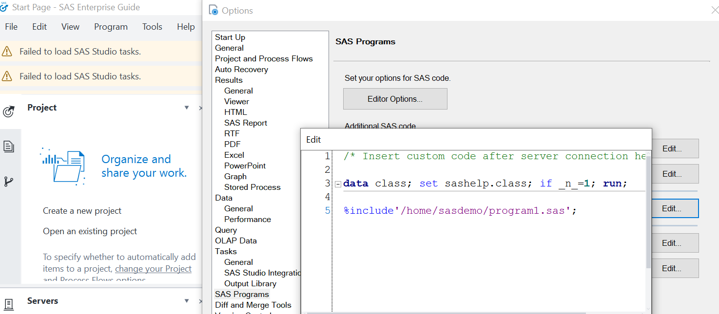 Dica da semana: Executar código automaticamente ao abrir o SAS - SAS ...