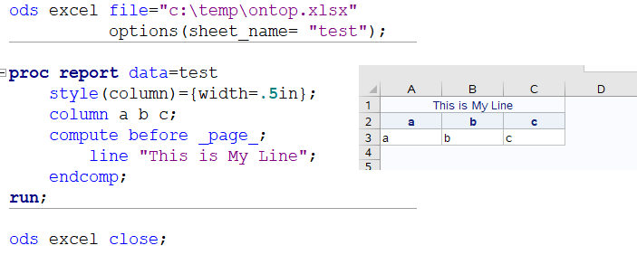 Remove additional merged cell grid line or border created by ODS EXCEL... - SAS Support Communities