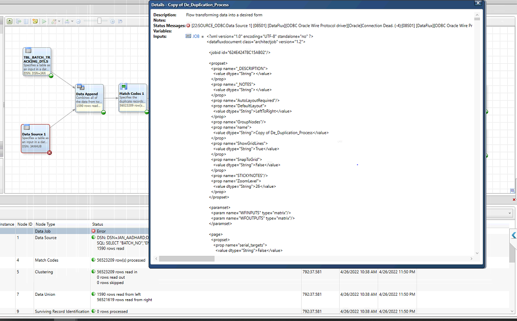 ODBC CONNECTION DEAD Error - SAS Support Communities
