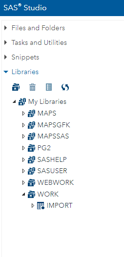 running the summary statistics task on imported data - SAS Support ...