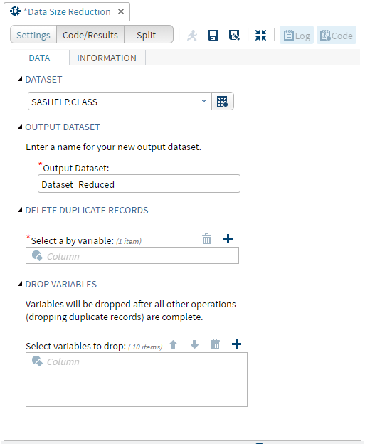 SAS Studio Custom Task Tuesday: How to Quickly Reduce Data Size - SAS ...