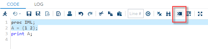 problem with SAS on demand and interactive PROC IML - SAS Support ...