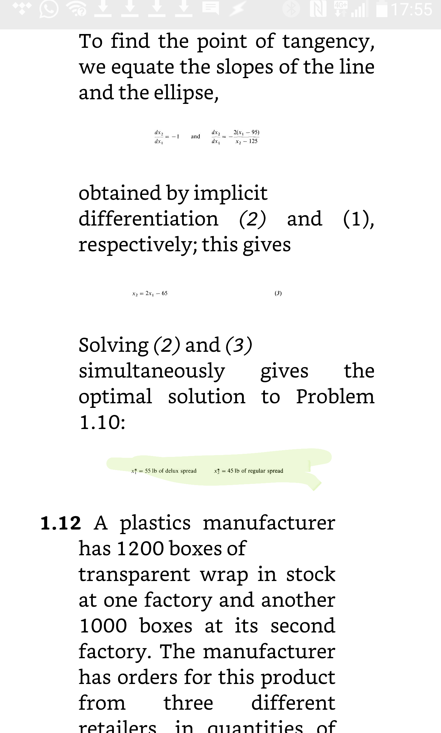 Solved: Operations Research with IML, Example Quadratic Programming ...
