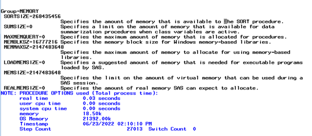Insufficient memory – SAS/SUDAAN PROC RLOGIST - SAS Support Communities