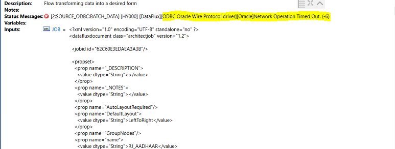 Network Timned Out Error in SAS Dataflux - SAS Support Communities