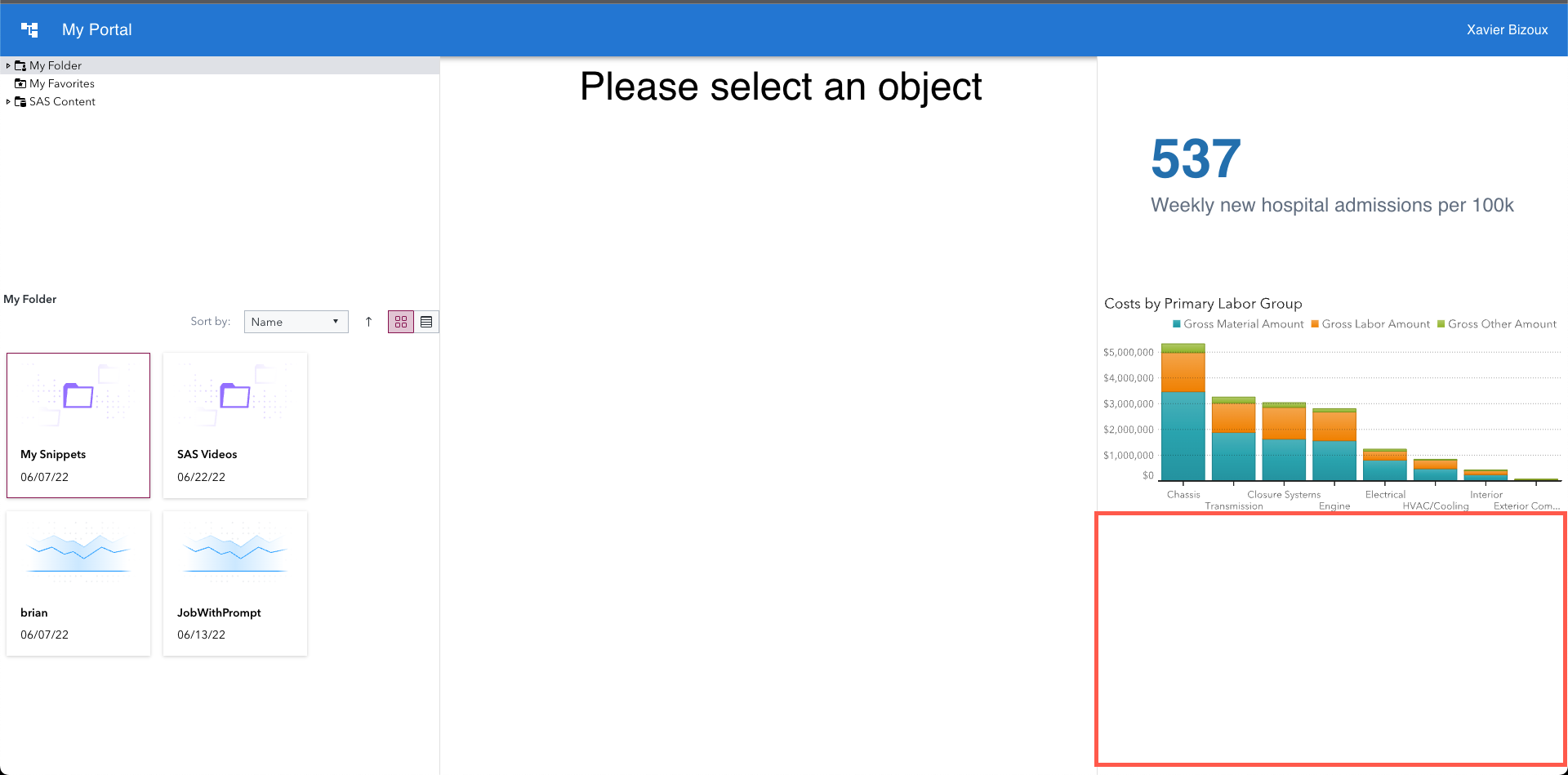 An approach to SAS Portal in Viya: Adding a chatbot to your portal page