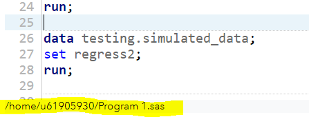 Solved: Permanent library to my local drive in SAS Studio - SAS Support ...