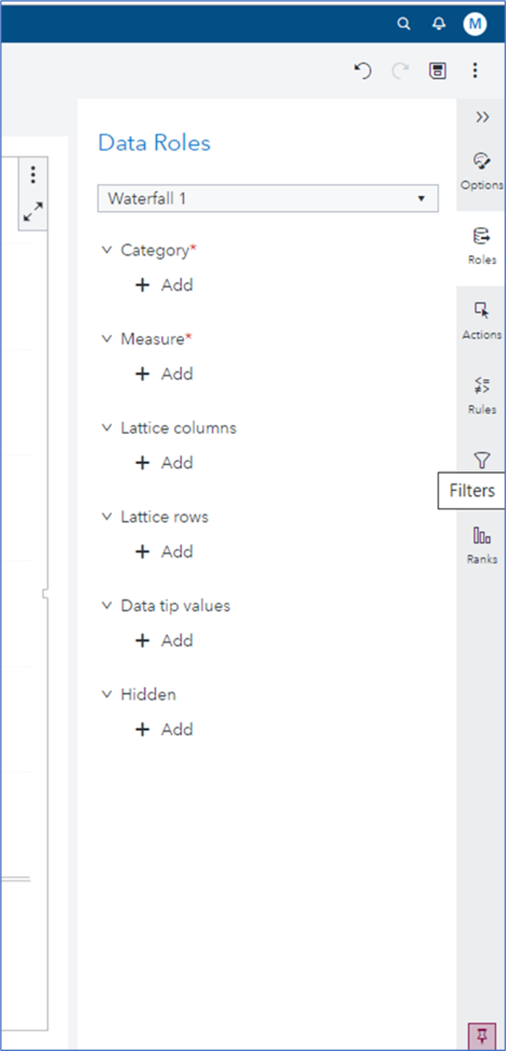Waterfall Chart wont accept numeric/measures - SAS Support Communities