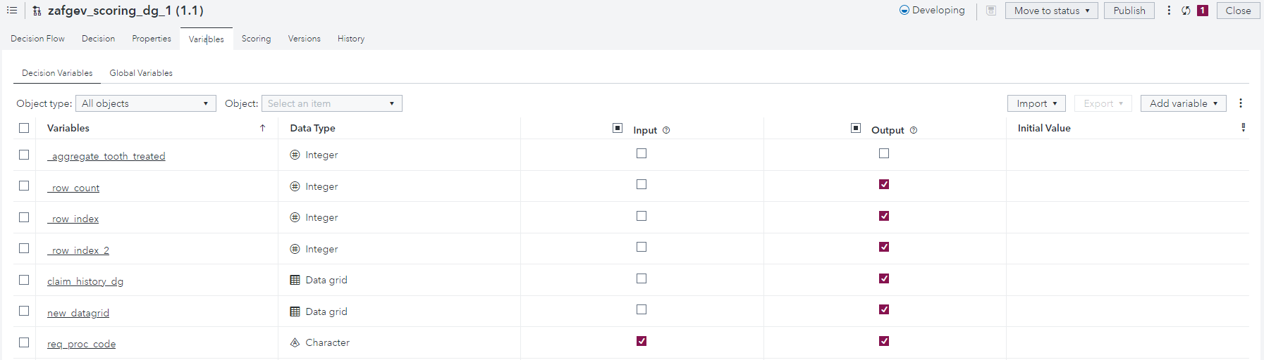 Understanding the Scoring of a Data Grid in a SAS Intelligent Decision ...
