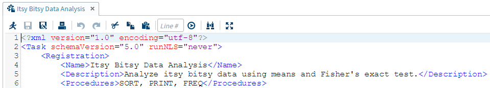 SAS Studio Custom Task Tuesday: Itsy Bitsy Data Analysis - kntur85557