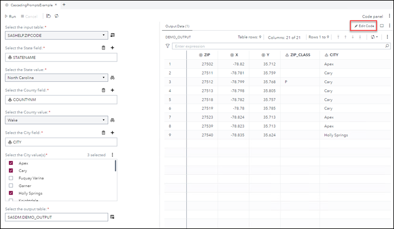 SAS Viya: Stand-Alone Custom Steps