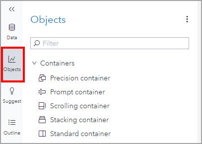 SAS Visual Analytics Report Examples using Container Objects