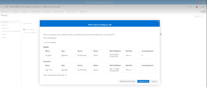 What's New in the 22.09 Release of CI360 - SAS Support Communities