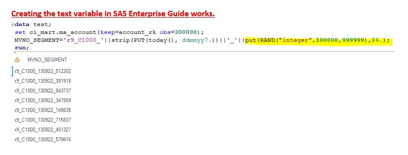 Solved: Converting Calculated Item to Character fails in CI Studio - SAS Support Communities