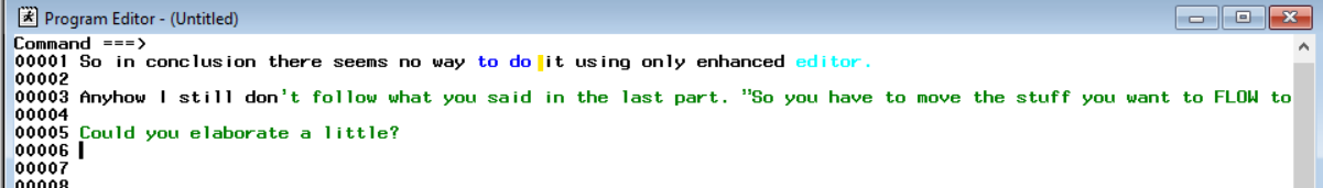 Solved: Breaking long line in code - SAS Support Communities