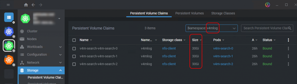 Managing logging data retention period and size in SAS Viya Monitoring ...
