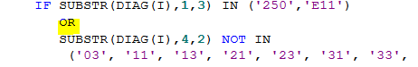 Solved: SUBSTRING TO IDENTIFY PATIENTS WITH A DISEASE - SAS Support Communities