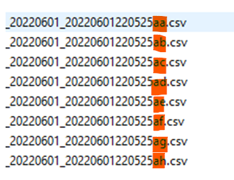 How to rename split files from 'aa' to 1 - SAS Support Communities
