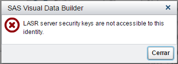 Error while creating a query on Visual Data Builder - SAS Support ...