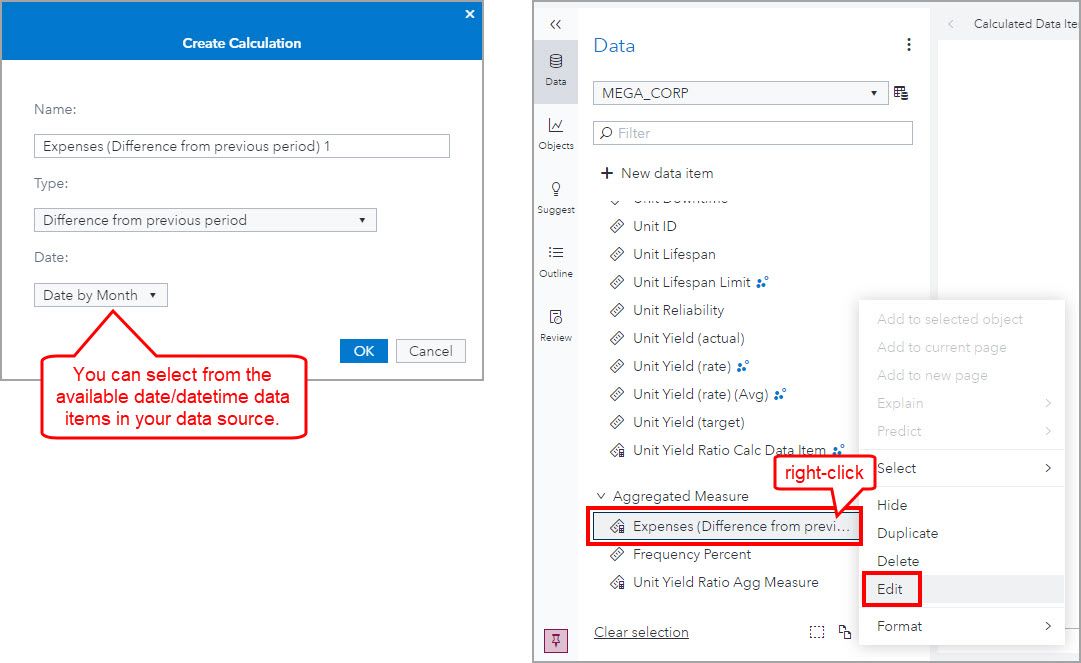 Using Calculated Data Items in SAS Visual Analytics