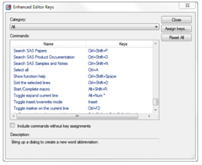 Tip Semanal: 10 atajos de SAS Enterprise Guide que te darán un aumento... - SAS Support Communities
