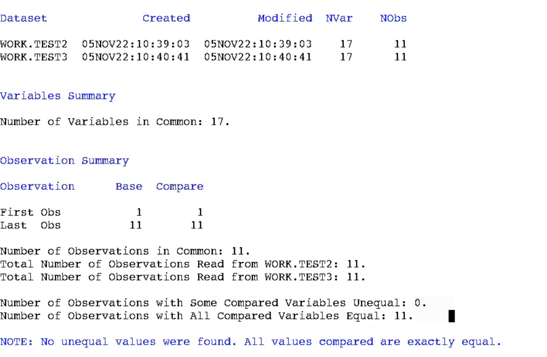 Solved: firstobs obs not giving intended result? - SAS Support Communities