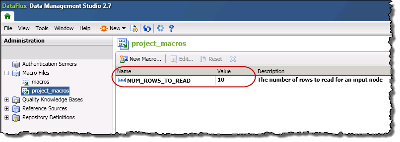 How to Limit the Number of Input Rows in a DataFlux Data Management St... - SAS Support Communities