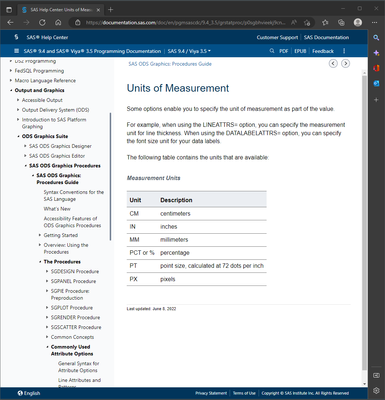 How to best apply the different units of measurement in ODS? - SAS ...