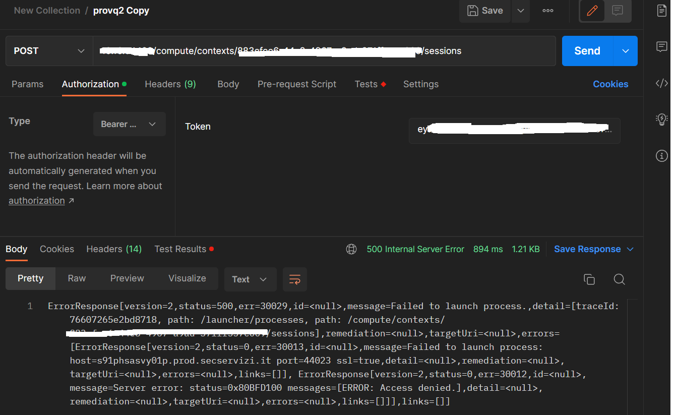 Solved: How Do I submit job execution with postman - SAS Support Communities