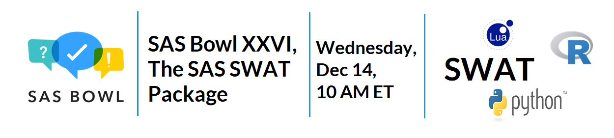 SAS Bowl XXVI, The SAS SWAT Package - SAS Support Communities