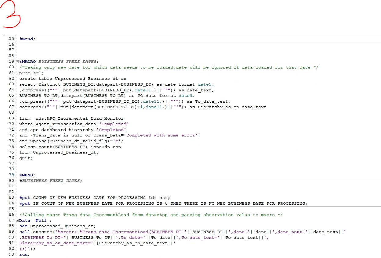 Solved: Macro Code issue - SAS Support Communities
