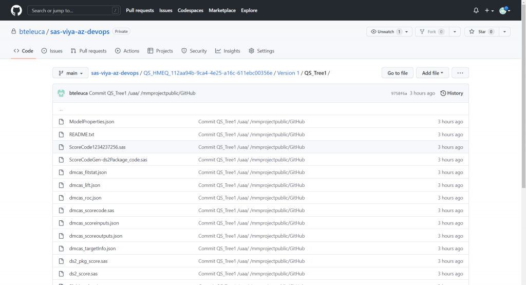 Why It Is Easier to Publish SAS Models or Decisions to Git