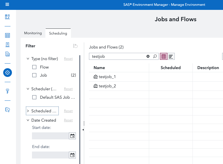Solved: How to share a job created using the Jobs and Flows page? - SAS Support Communities