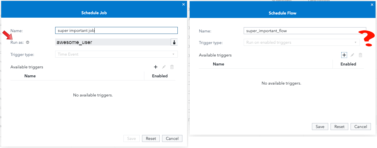 How to make "Run as" field available in the Schedule Flow window (SAS ... - SAS Support Communities