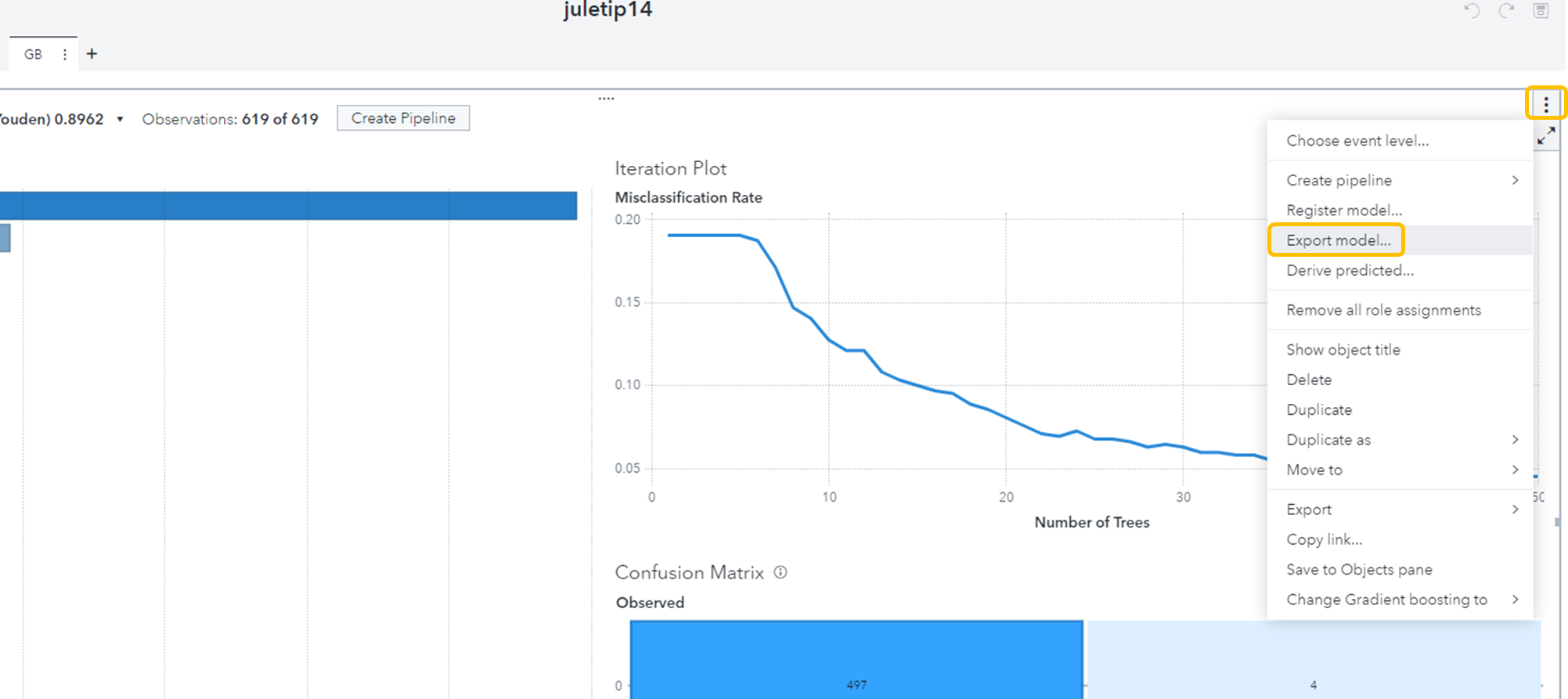 Juletip #14 - Export the score code from your VA model and use it in S... - SAS Support Communities