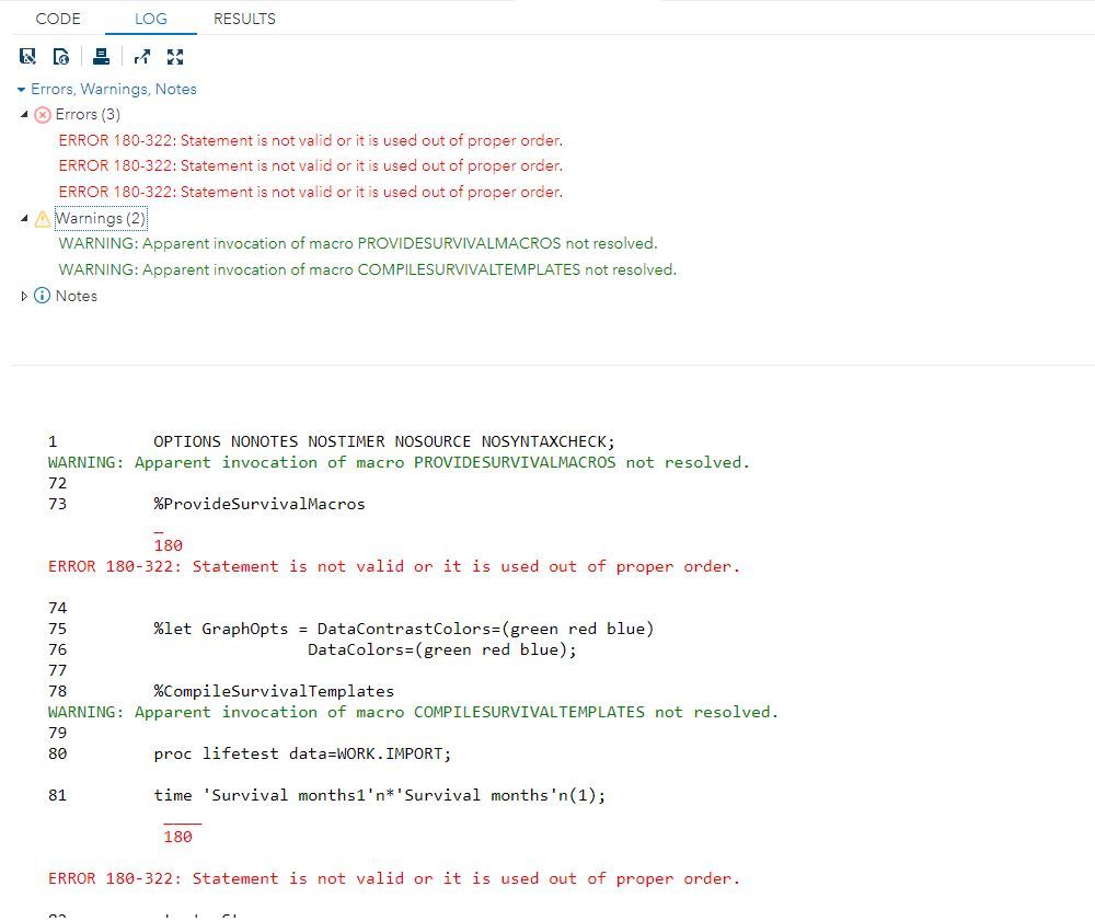 How to change colour and line style of proc liftest (kaplan graph ...
