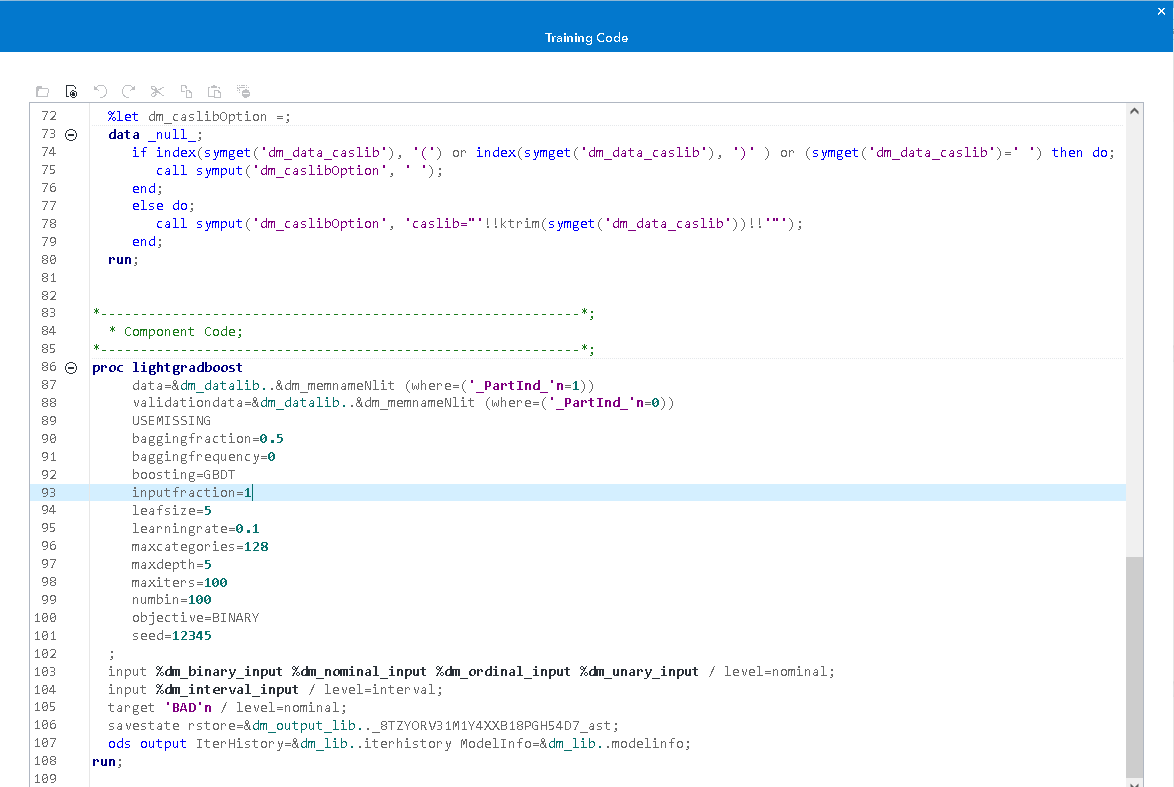LightGBM in SAS Model Studio - SAS Support Communities
