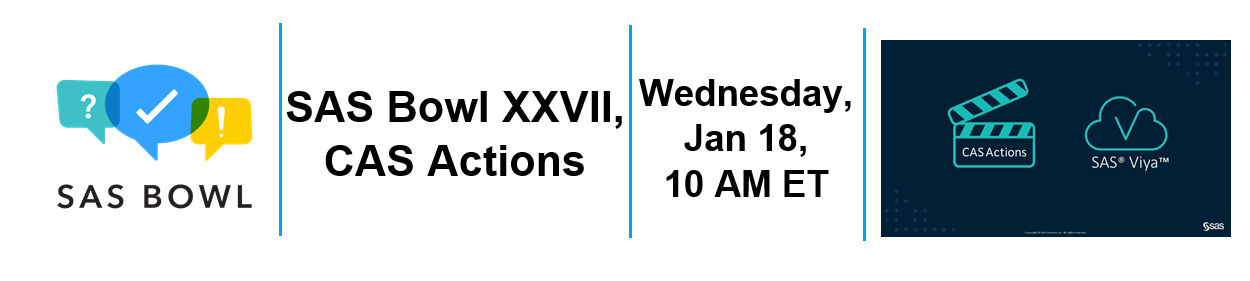 Upcoming Events - SAS Support Communities