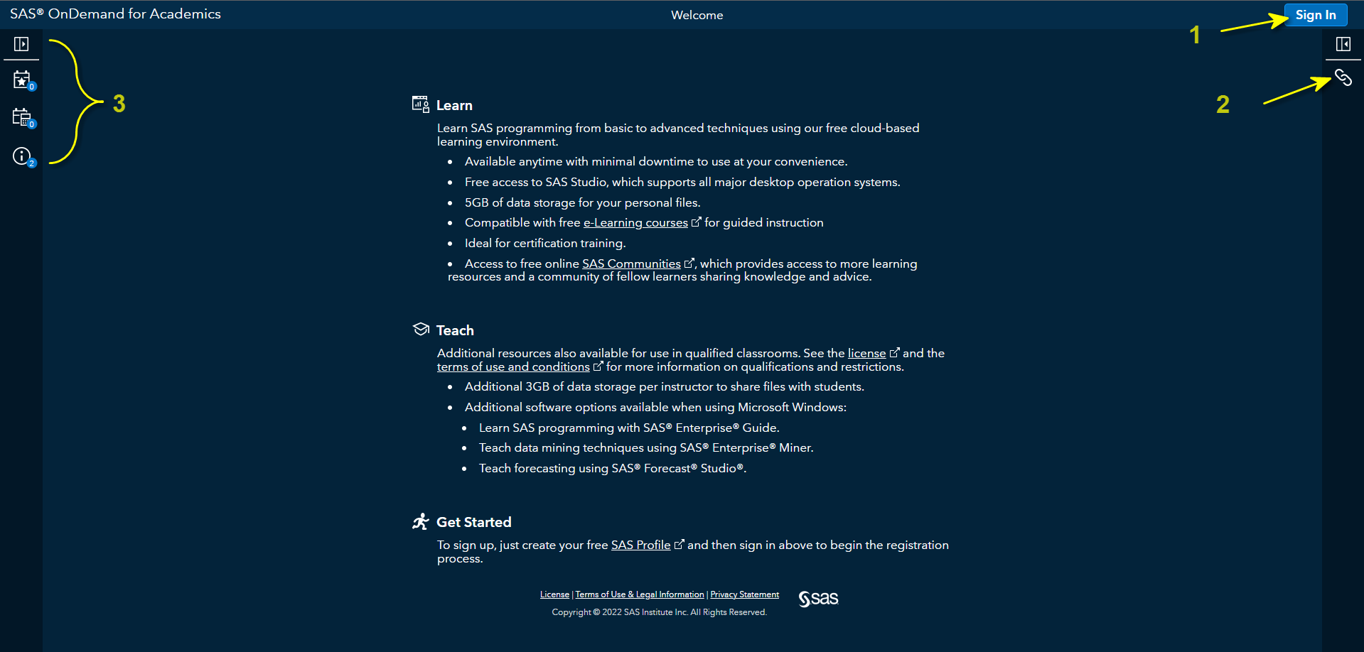 New SAS OnDemand for Academics Dashboard - SAS Support Communities