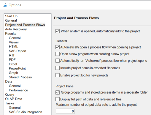 Option to supress output data in EG 8.3 - SAS Support Communities