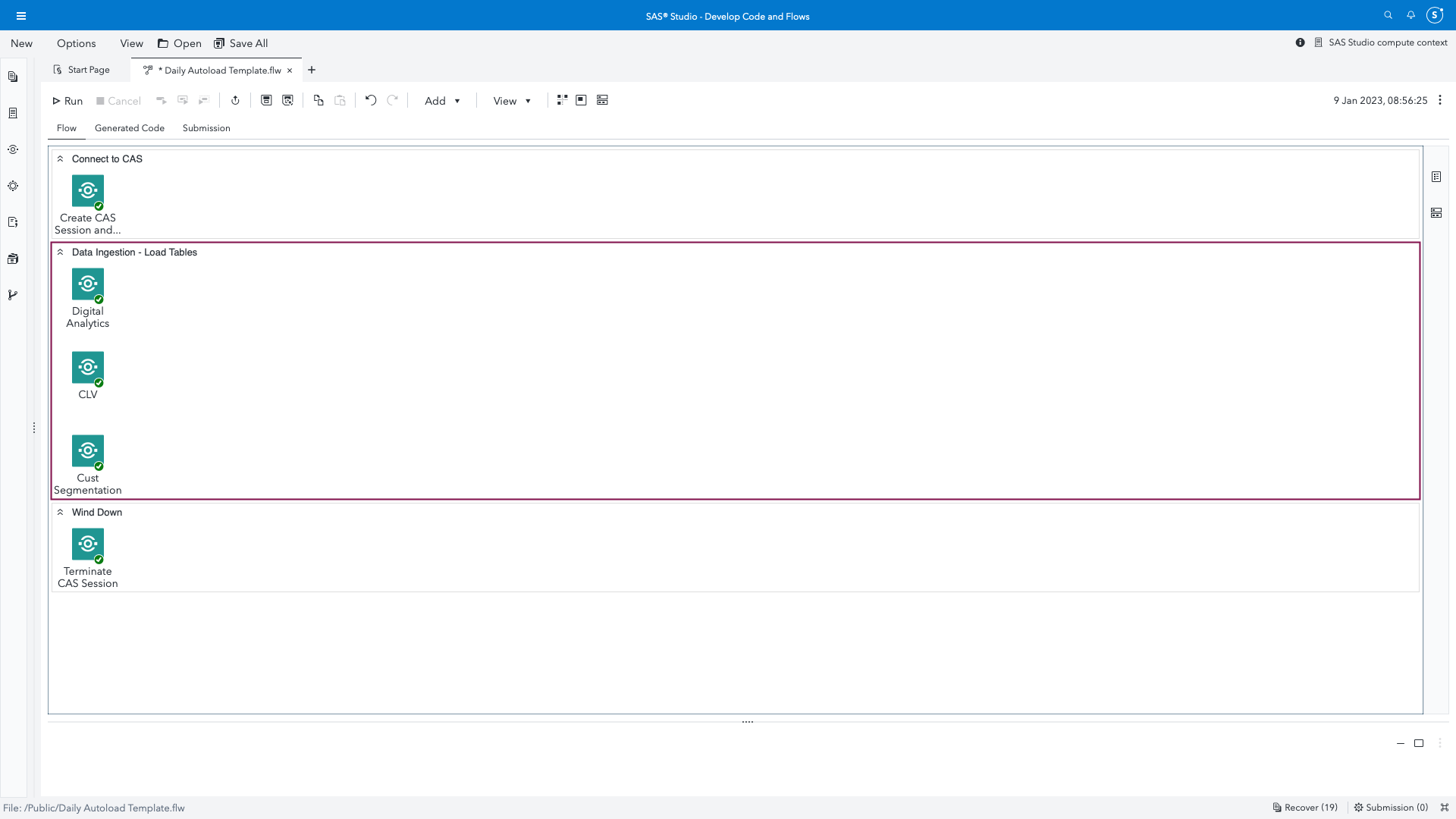 The "CAS - Load Tables from Folders in Filesystem" Custom Step - SAS ...