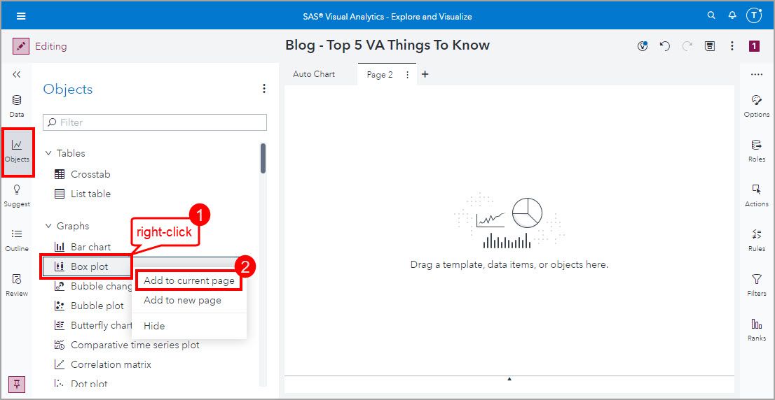 Top 5 Things you need to know for using SAS Visual Analytics