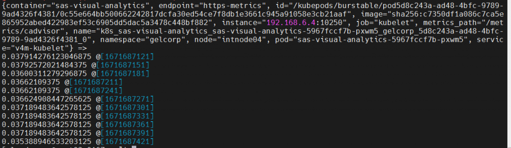 Testing Prometheus alerts (and more) in SAS Viya with promtool
