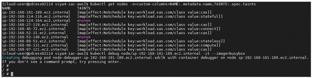 SAS Viya Troubleshooting pro-tip : log into your Viya nodes